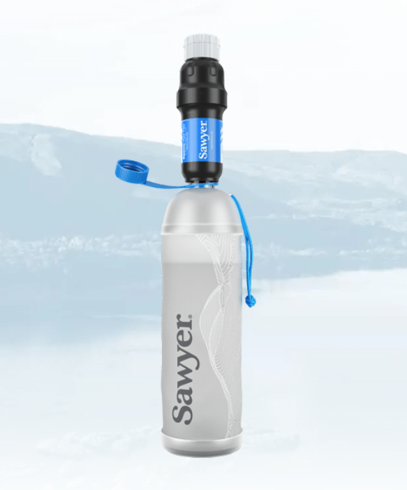 Squeeze Water Filtration System with Cnoc Premium 1 Liter Bottle ...